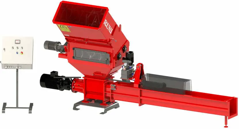 Polystyrene Recycling Equipment | Runi SK240 | PRM